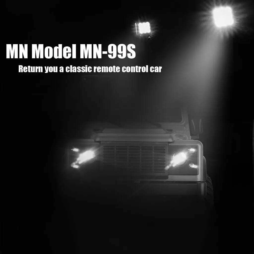 MN модель MN 99S RC автомобиль 1:12 весы RC Гусеничный Автомобиль 2,4G ...