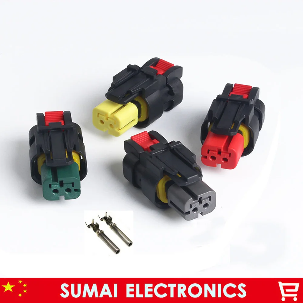 AMP/TE enchufe de sensor automático de 2 pines (776522 1234) 776427 1/2 ...