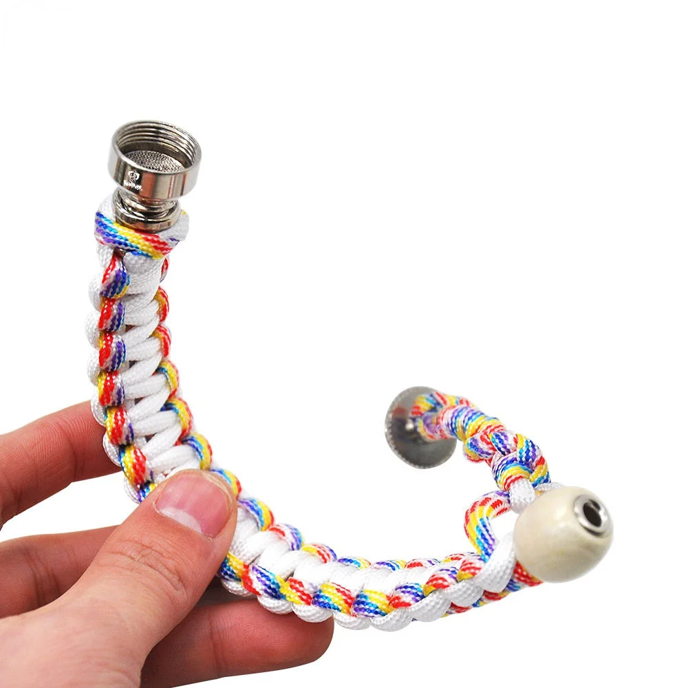 260mm Jamaica Rasta Smoke Smoking Pipes Fashion Metal Bracelet Tobacco ...