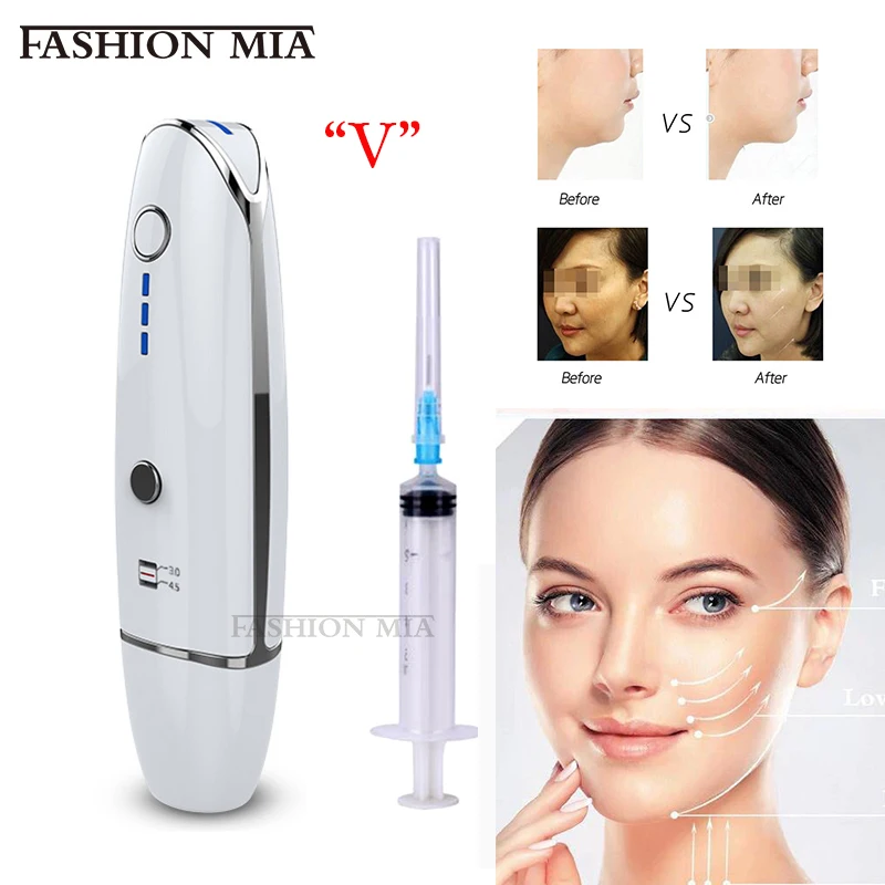 Mini Hifu Ultrasonic Rf V-shape Face Lifting Machine With Carving Radar ...