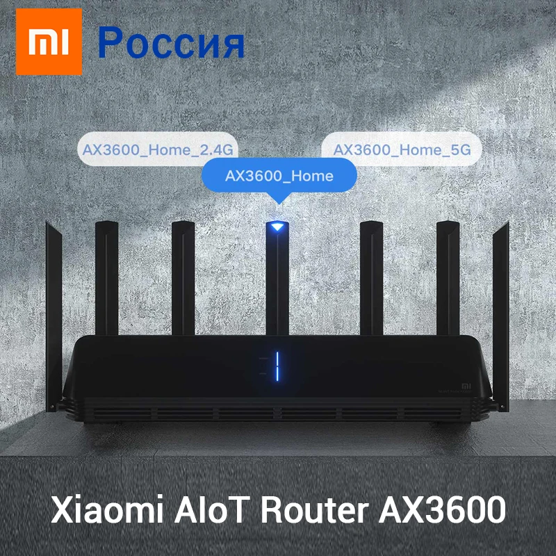 Xiaomi Ax3600 Aiot Roteador Wifi 6 5g Wpa3 Wifi6 600 Mb De Banda Dupla ...