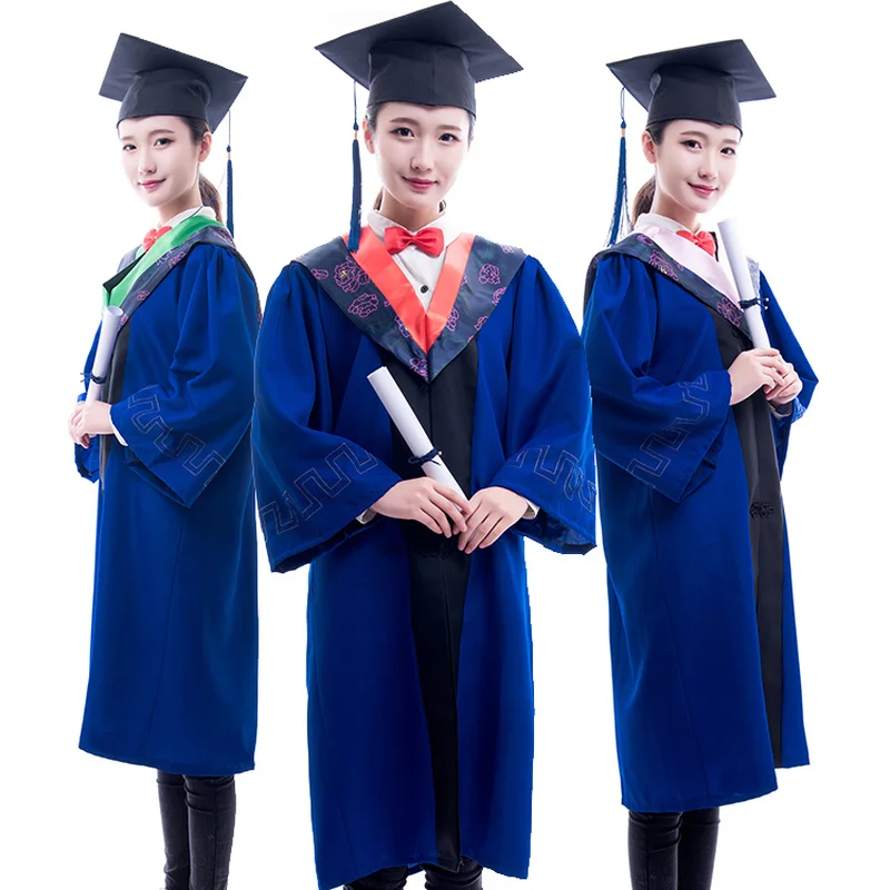 Adult Graduation Bachelor Gown Robes University Students College School ...