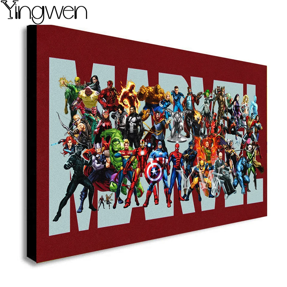 5d Diamond Painting Marvel Avengers | 5d Diy Diamond Painting Avengers ...