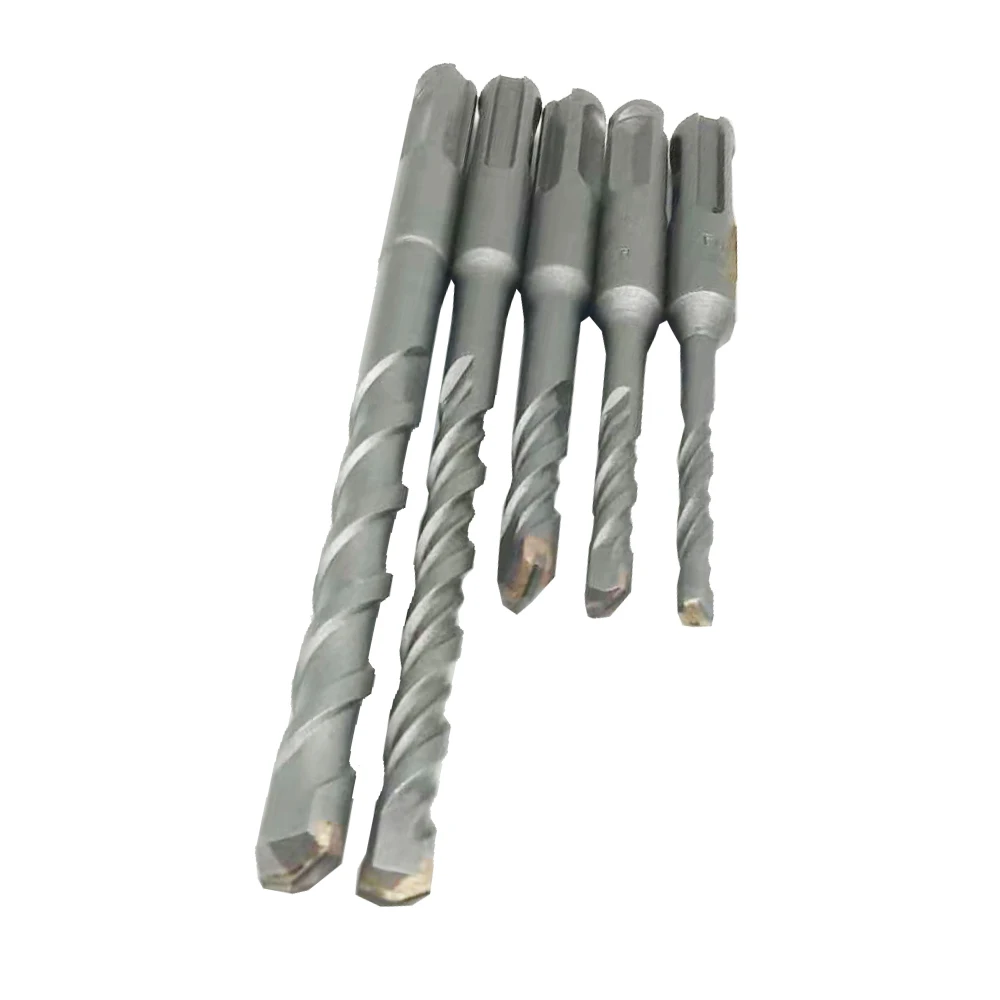 4-12mm-Electric-Dril-Concrete-Drill-Bit-Double-SDS-Plus-Slot-Masonry ...