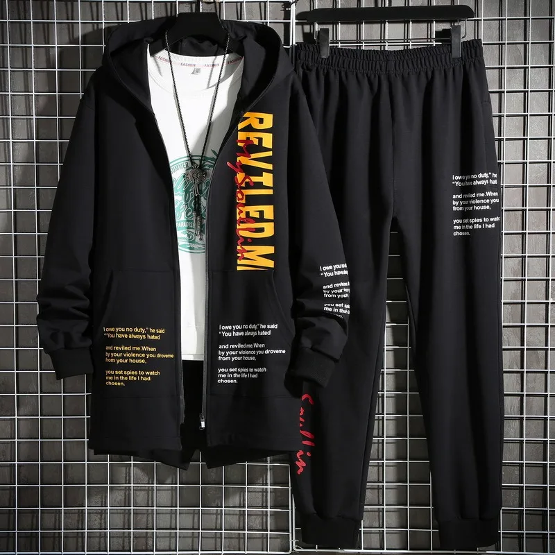 Spring autumn mid length suit men's trendy plus size 9XL 10XL leisure ...