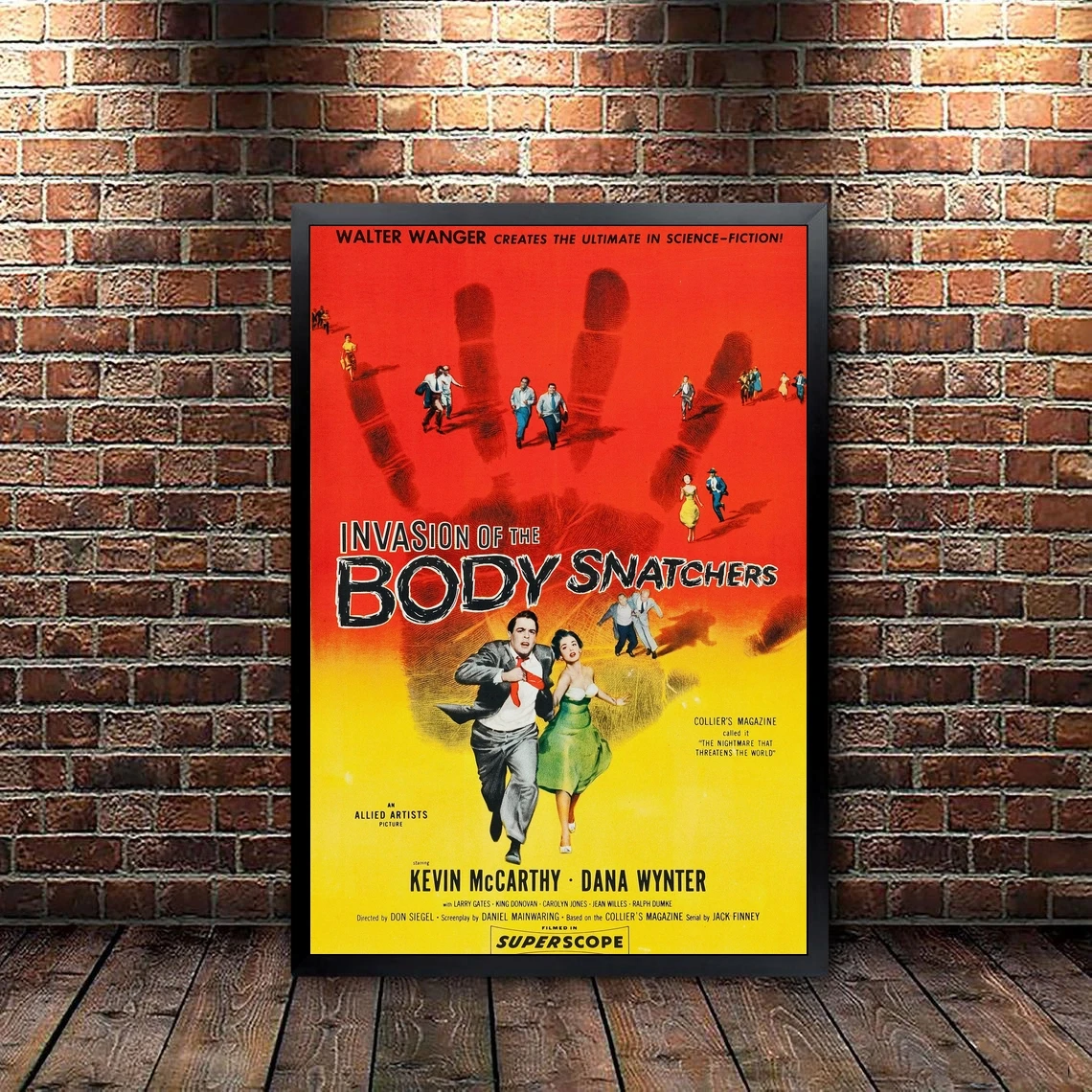 Invasion Of The Body Snatchers 1956 Movie Poster