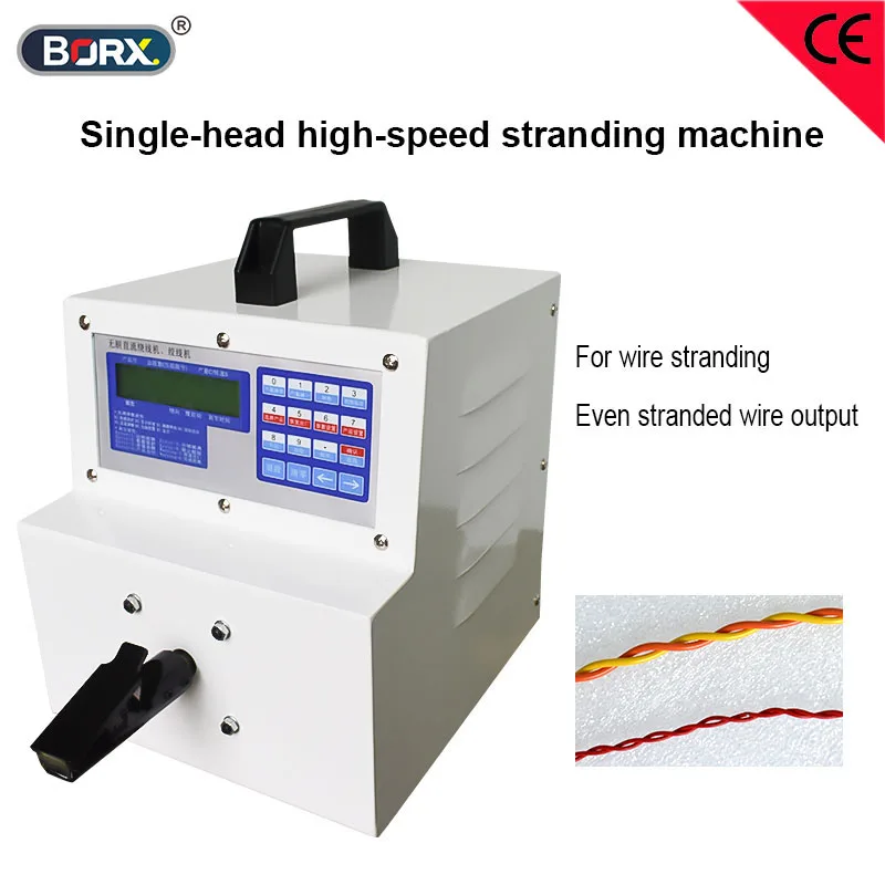 High-stand-electric-wire-harness-twist-machine-winding-wire-stranding ...