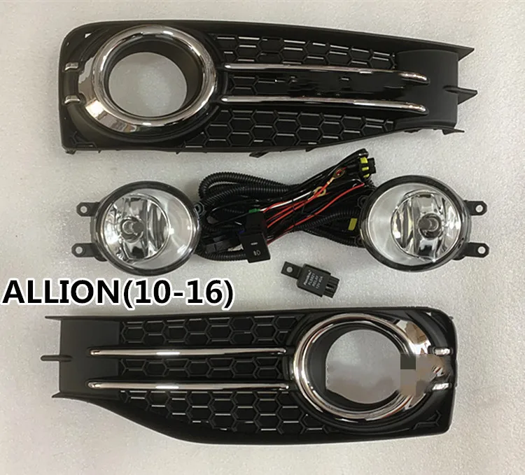 RQXR-Front-bumper-light-Front-fog-lamp-cover-frame-for-Toyota-ALLION ...