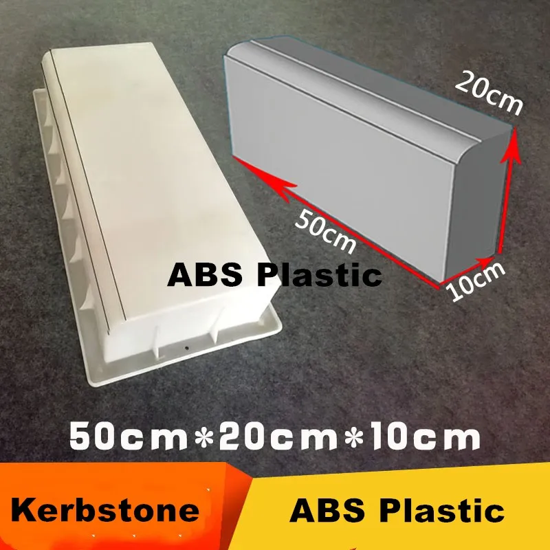 Strong-Plastic-Curbstone-Mould-Road-Side-Stone-Road-Sidewalk-Mold ...