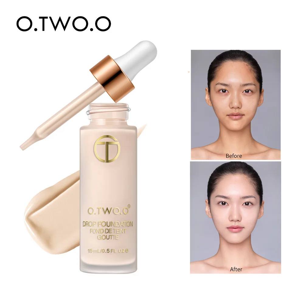 O-TWO-O-Smooth-Liquid-Foundation-Oil-Free-Moist-Makeup-Base-Full ...