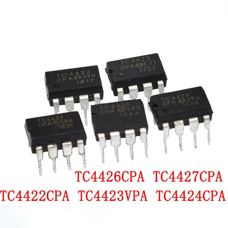 10PCS-TC4420CPA-TC4421CPA-TC4422CPA-TC4424CPA-TC4427CPA-TC4428CPA ...
