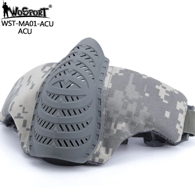 Outdoor Sports Airsoft Paintball Mask Impact Resistance Hunting ...