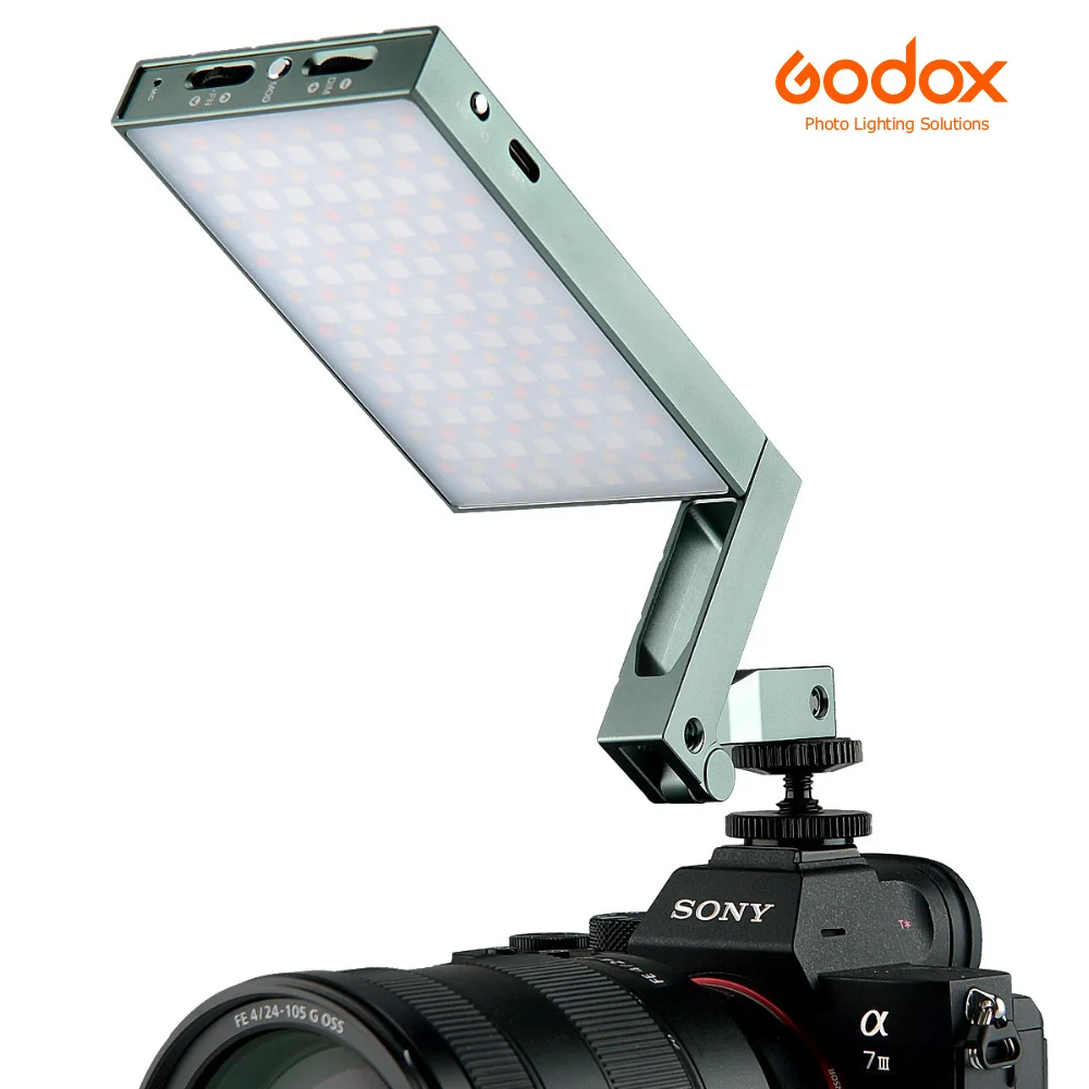 Godox-M1-2500k-8500k-Full-Color-RGB-LED-Light-Pocket-Aluminum-Alloy-LED ...