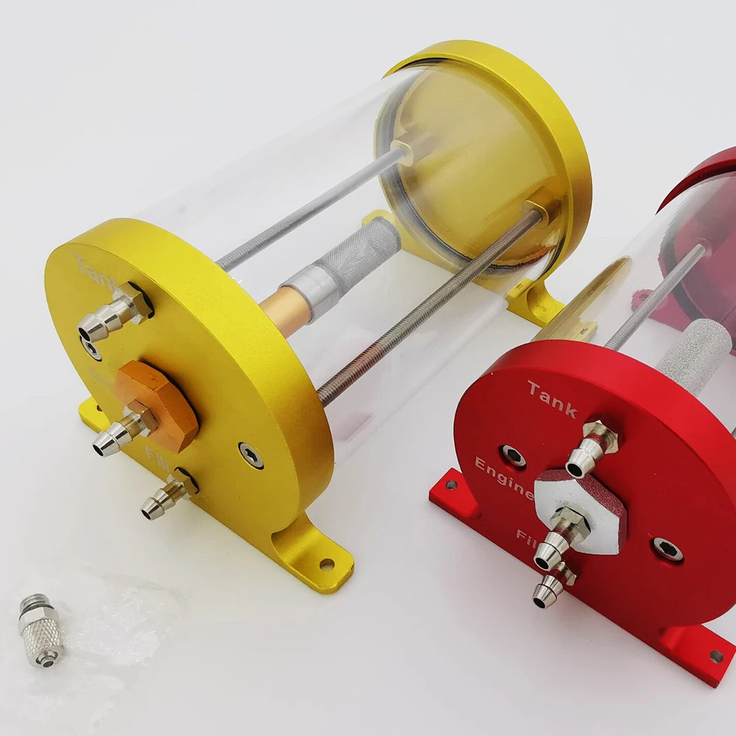 UAT 330ml 400ml big size CNC Ultimate Air Trap Tank with fuel filter ...