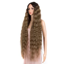 Synthetic Hair Wig Cosplay Loose Wave Fake Hair Lace Wig For Women ...