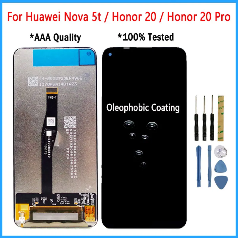 For 6.26'' Huawei Honor 20 honor 20 Pro LCD Display Touch Screen ...