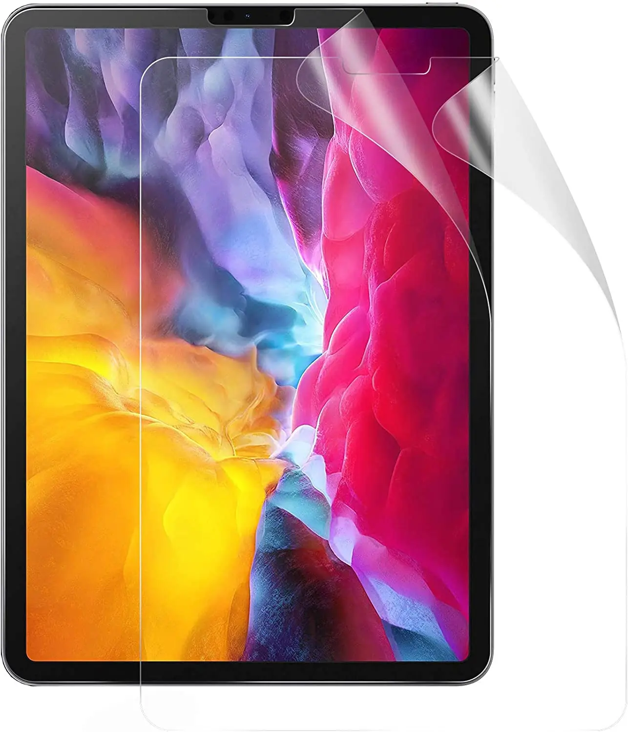 Pet Film Screen Protector For Ipad 10.2 9.7 10. 5 10.9 11 New Ipad 8 7 ...