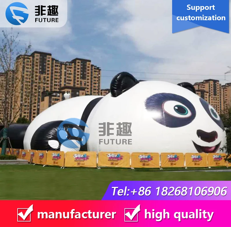 Outdoor-mobile-giant-Inflatable-million-ocean-ball-pool-panda-tent ...