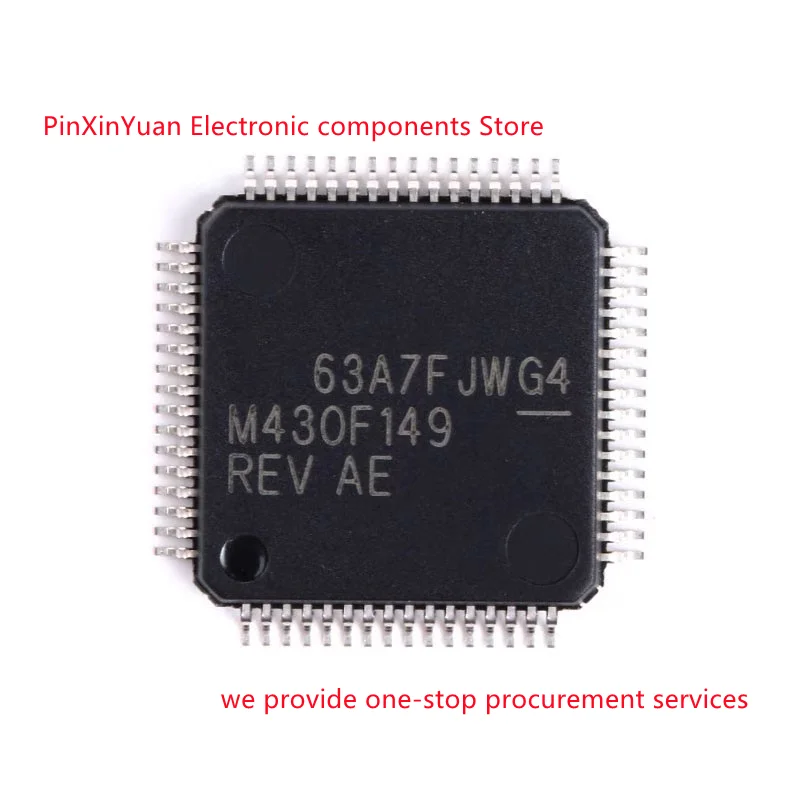 New original MSP430F149IPMR M430F149 LQFP64 8MHz 16-bit microcontroller ...