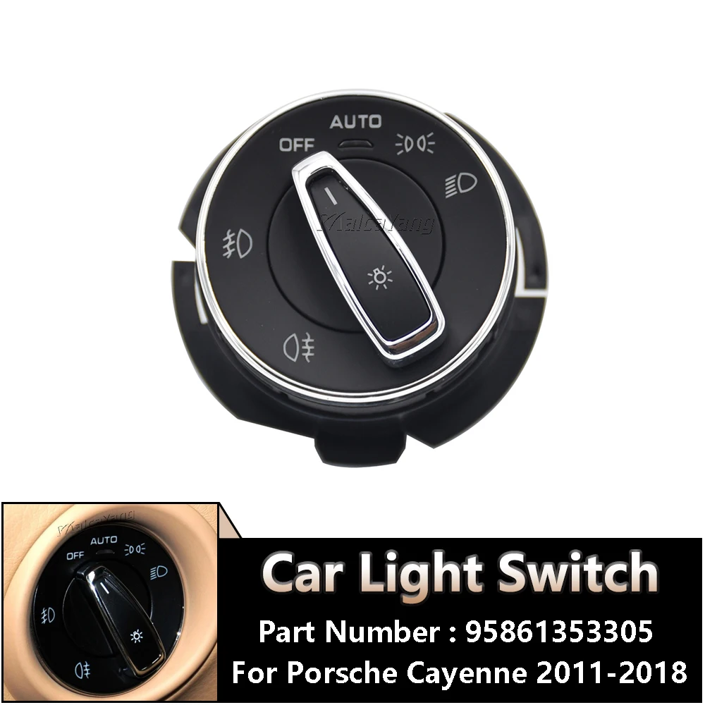 95861353305 7P5941531F Head Light Switch Headlight Fog Light Switch For ...