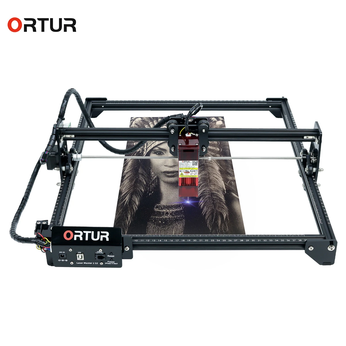Ortur Laser Master 2 Smart Diy Laser Engraving Machine Deep Carving ...