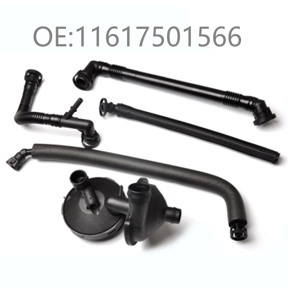 Car-PVC-Plastic-Black-Crankcase-Vent-Valve-Water-Separator-For-BMW-E60 ...