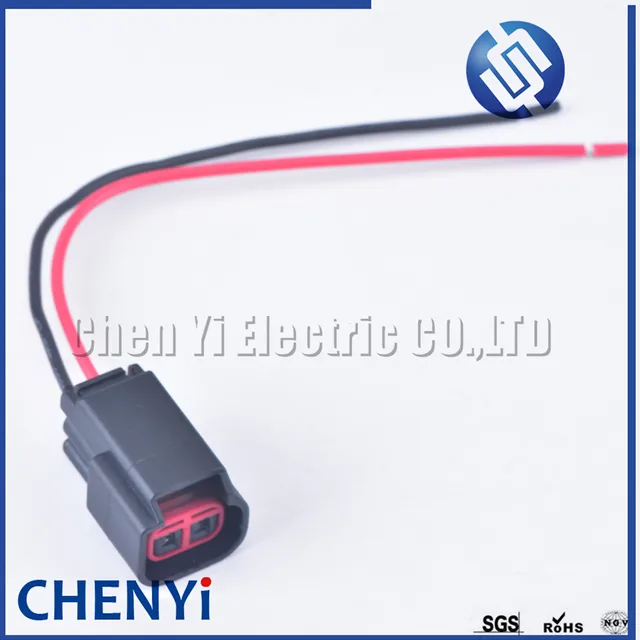 2 Pin Cop Injektor-Dugó Gyújtótekercsek Autóipari Vízálló Csatlakozó A ...