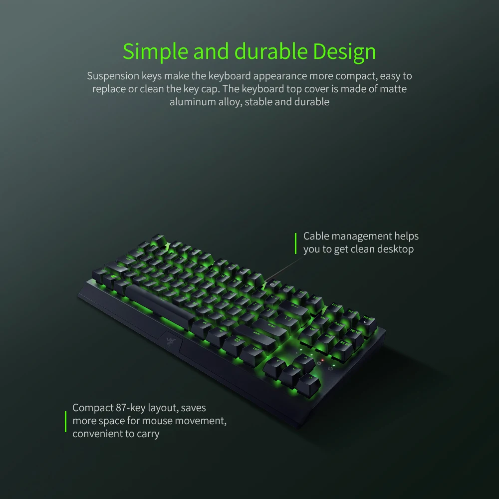 Razer Gaming Keyboard Blackwidow 2022
