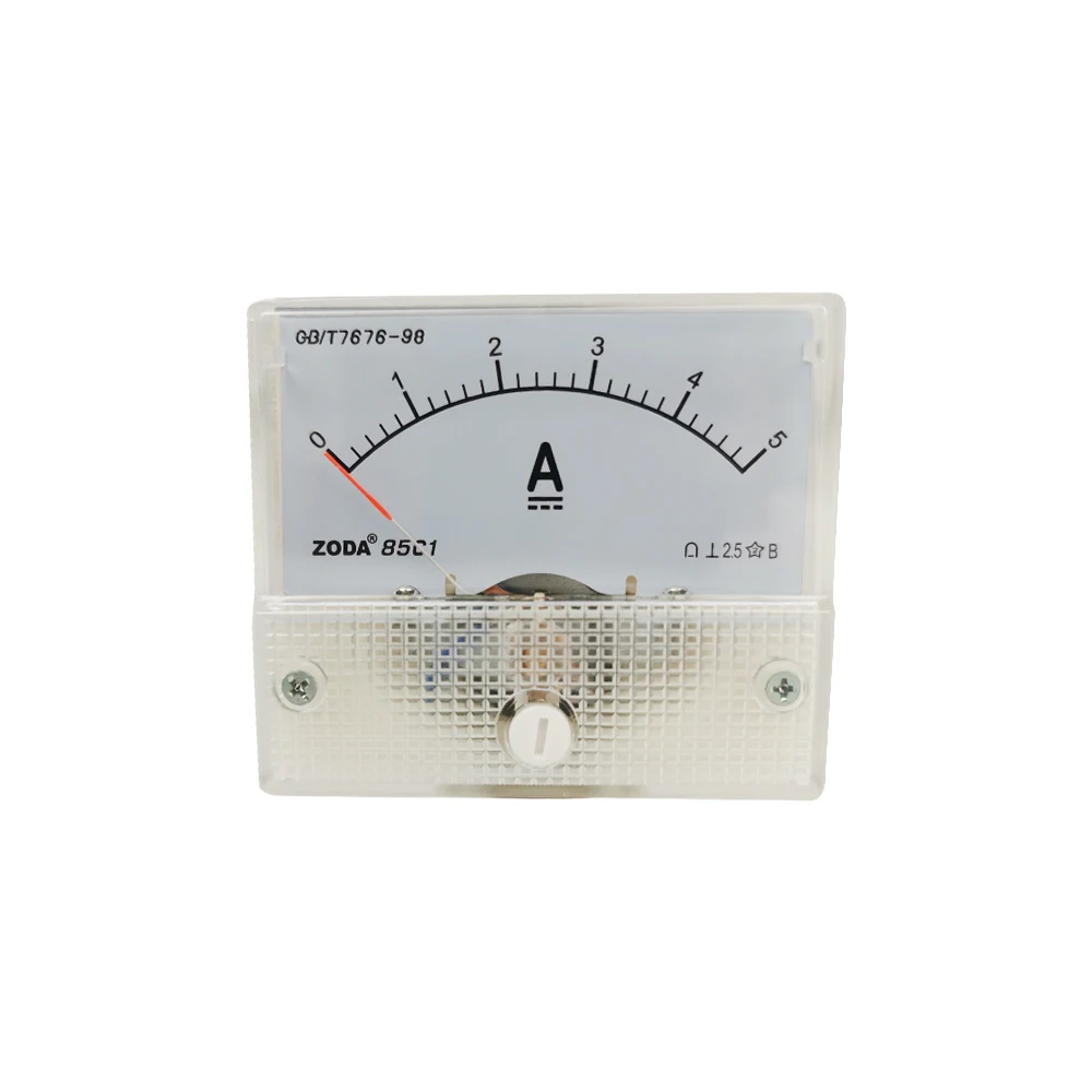 Generic 1pc 85c1-a 1a 2a 3a 5a 10a Dc Direct Analog Meter Panel Amp ...