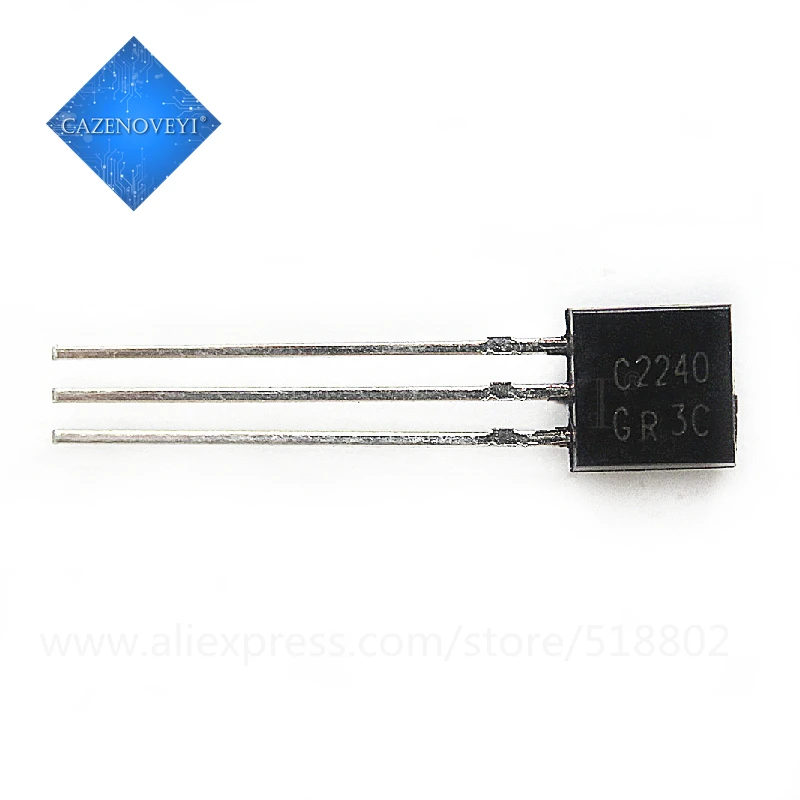 2pcs/lot=1pair 2SA970 2SC2240 A970 C2240 TO-92 In Stock - AliExpress 502