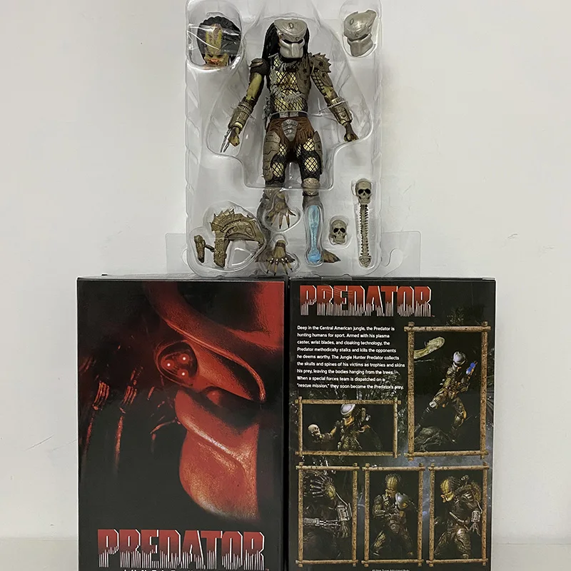 Figura-de-cazador-de-jungla-Predator-Alien-vs-Predator-Gold-Kenner ...