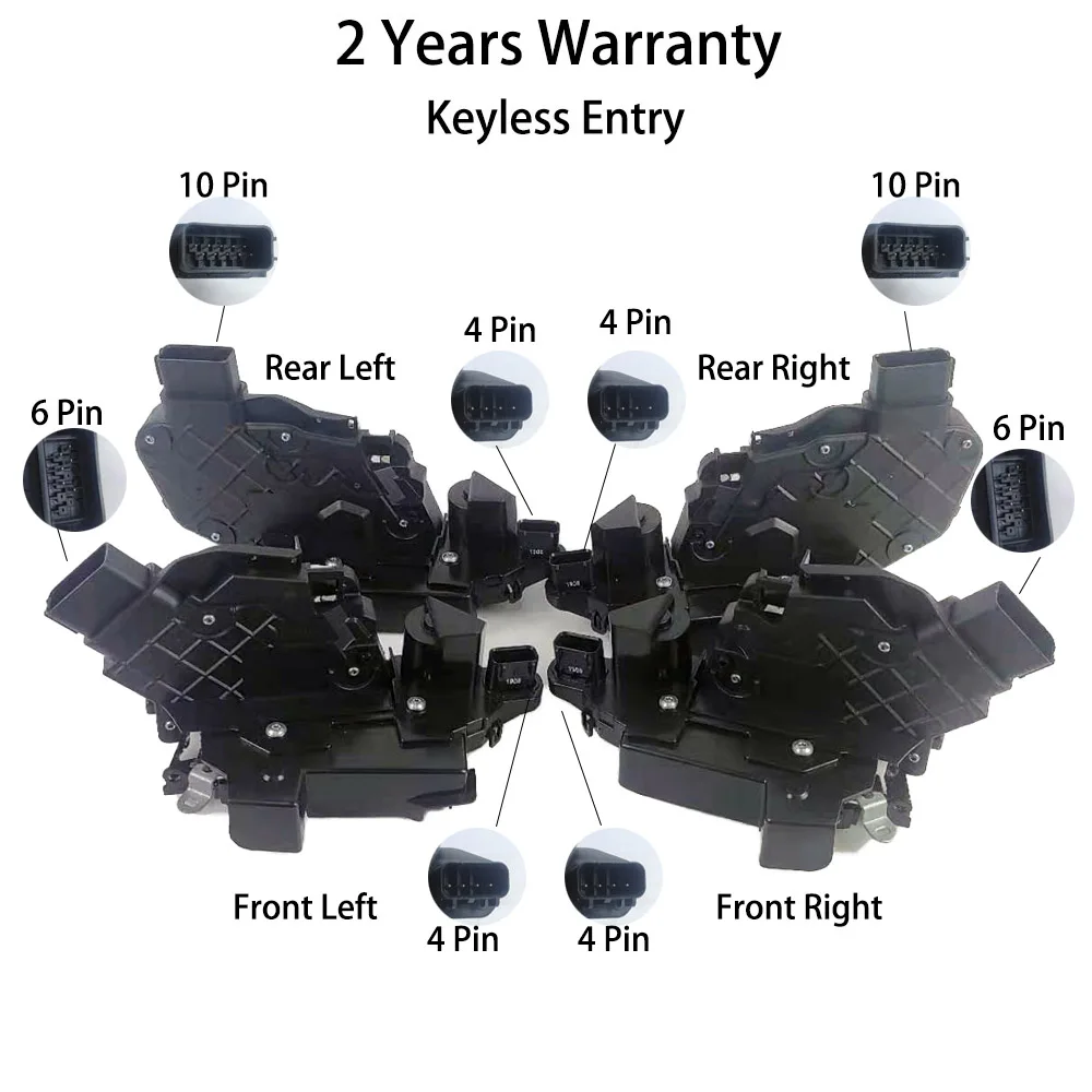 Door Lock Actuator Keyless Entry 31253661 31253662 31253663 31253664 ...