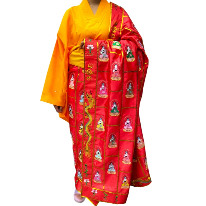 Buddhist Monk Robe Zen Meditation Monk's Robes Shaolin Monk Clothes ...