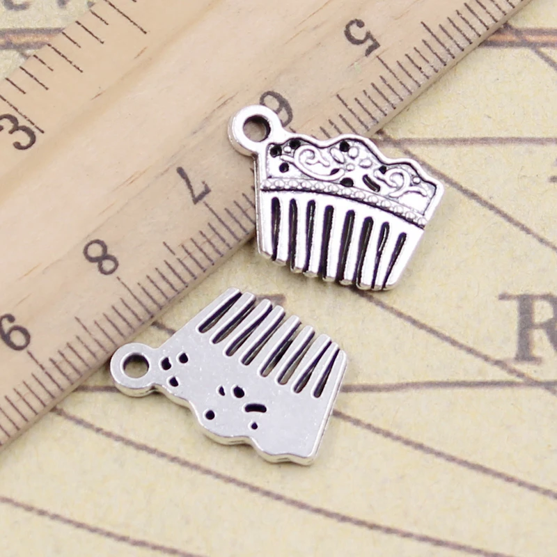 Charms Comb Jewelry | Jewelry Making | Barber Charms | Comb Pendants | Craft Pendant - 20pcs ...