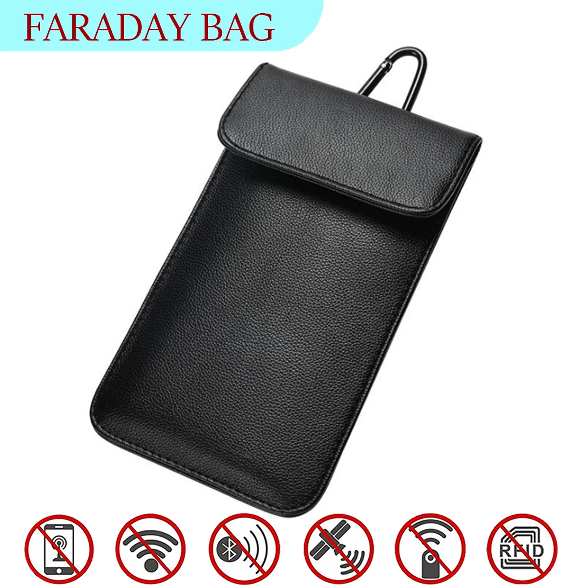 RFID-Cell-Phone-Signal-GPS-Blocking-Anti-Spying-Tracking-Faraday-Bag ...