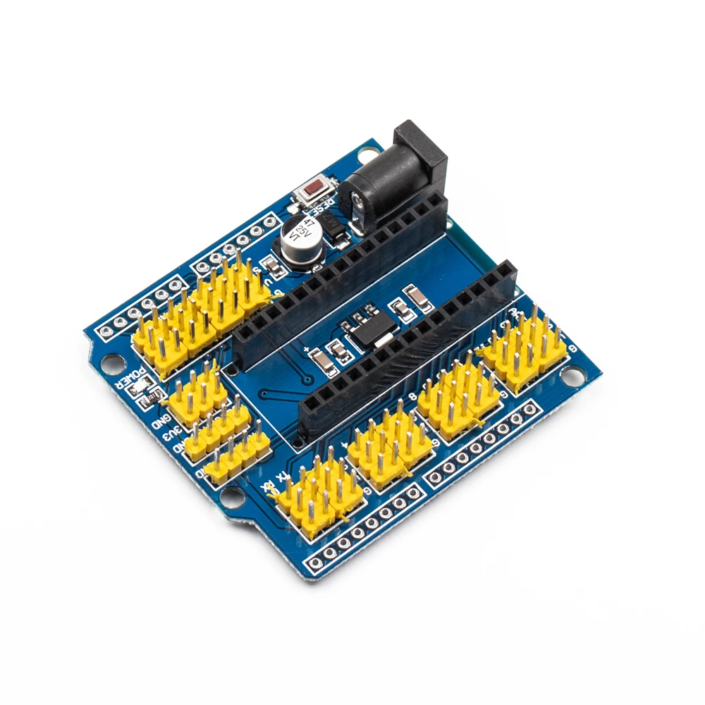 【KAMDSS015】Nano I/O IO Expansion Sensor Shield Module For Arduino for UNO Nano V3.0 3.0 ...