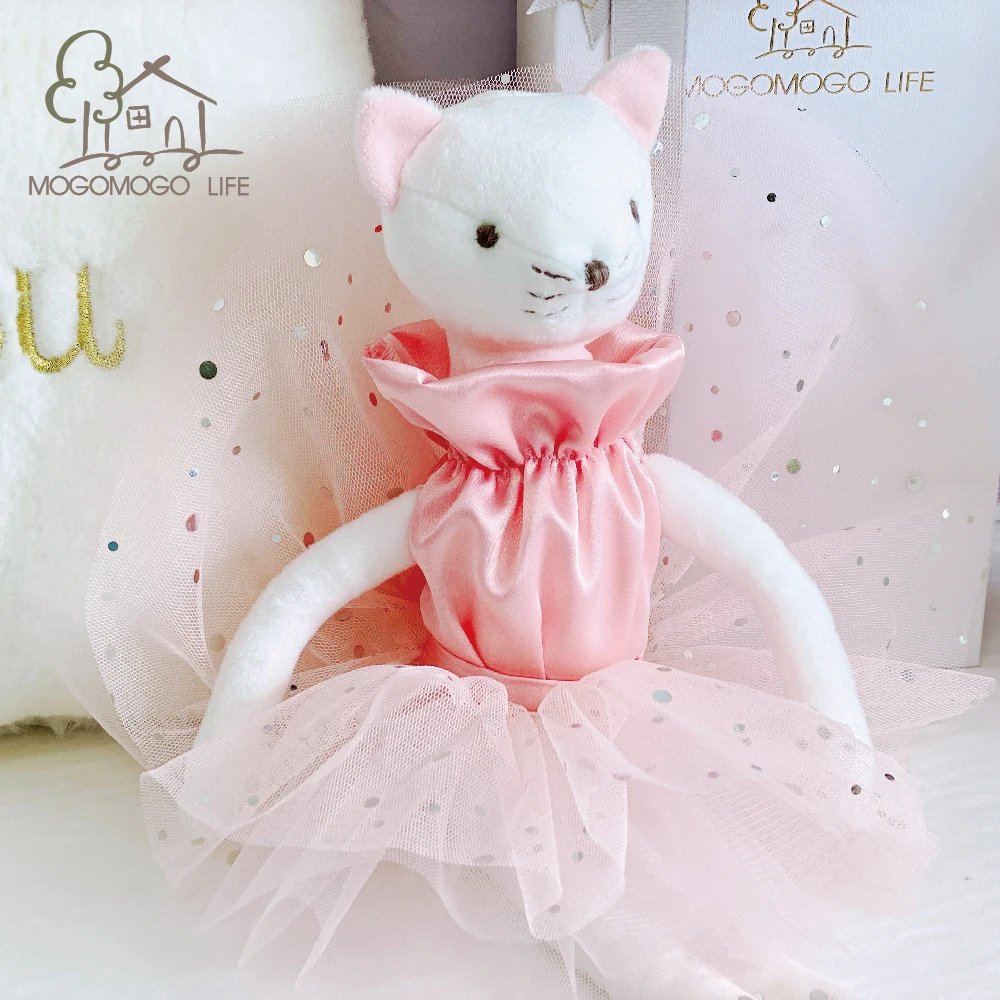 Luxury Ballerina Cat Plush Stuffed Toys Sweet Birthday Gift For Girls ...