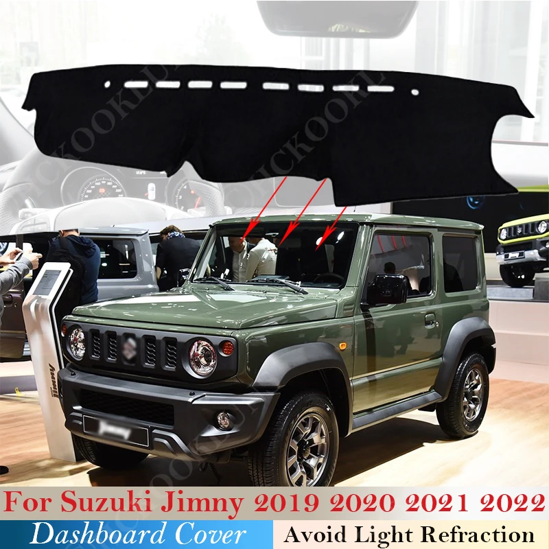 Dashboard-Cover-Protective-Pad-For-Suzuki-Jimny-2019-2020-2021-2022-Car ...