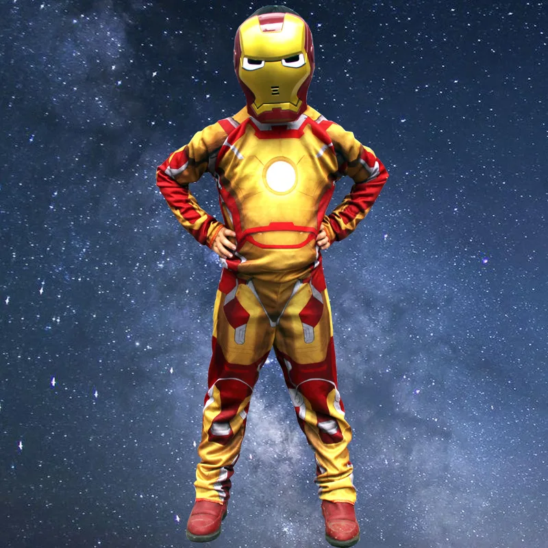 Blue Ironman Costume For Kids