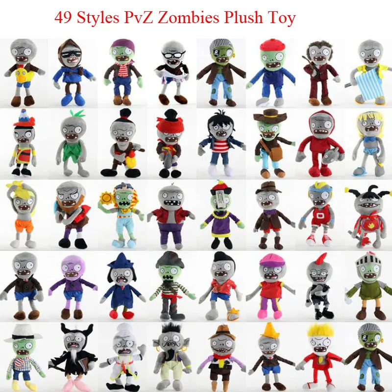 49-Styles-30cm-Zombie-Plush-Dolls-Pharaoh-Zombie-Magic-Zombie-Cosplay ...