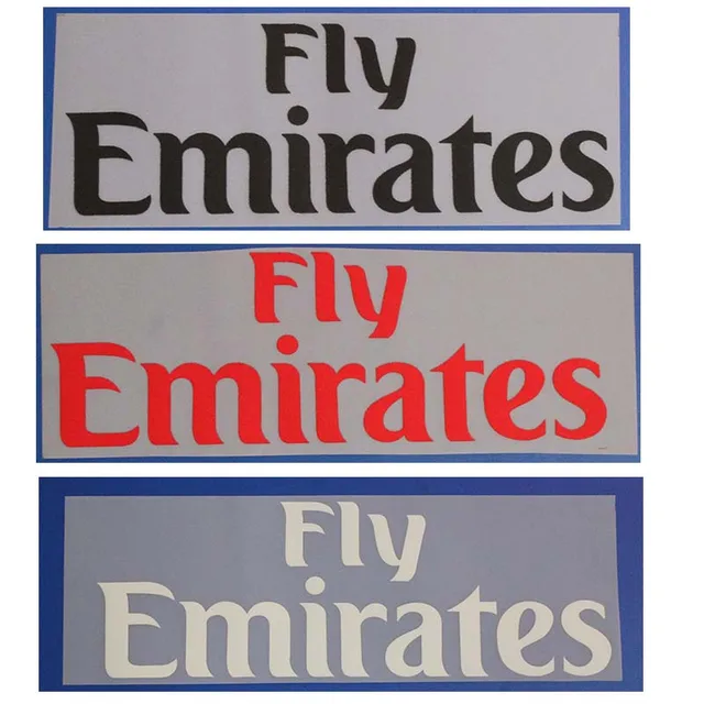 Fly Emirates Logo Red
