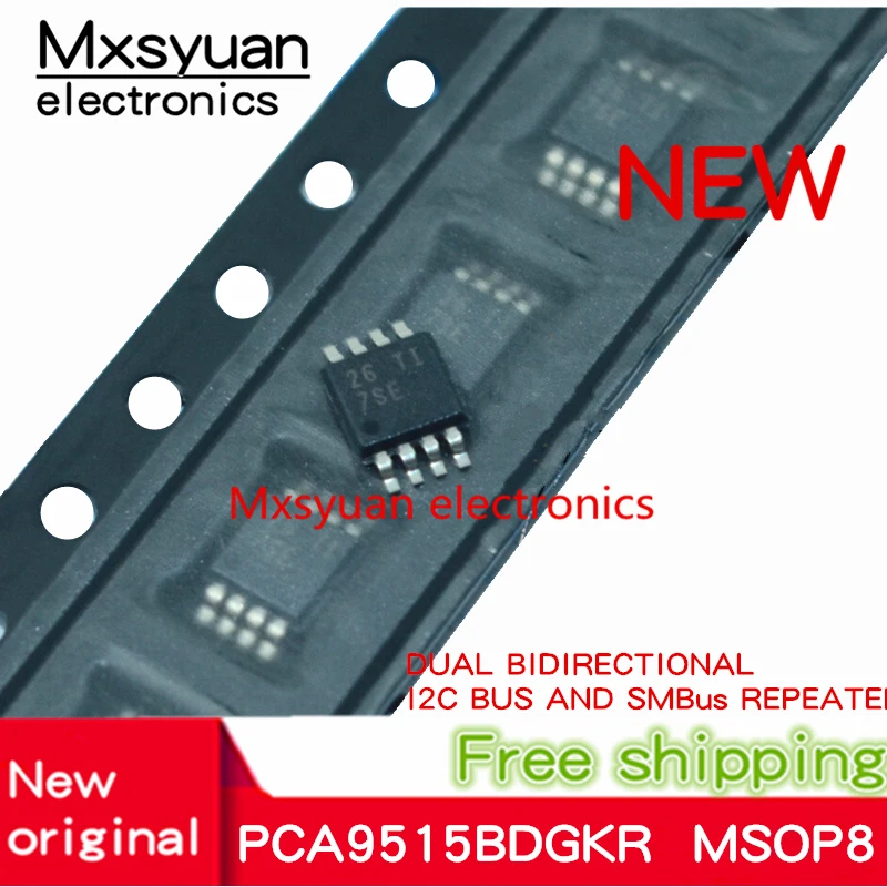 10pcs~100pcs/lot Pca9515bdgkr Pca9515bdgk Pca9515 7se Pca9515bdgkt ...
