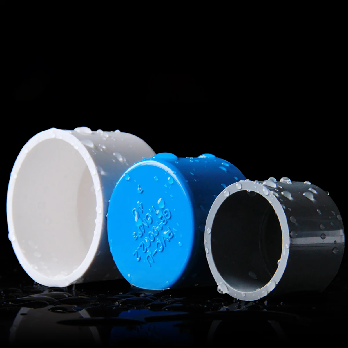 1pcs Pvc Pipe End Cap Plug Id 20,25,32,40,50,63,75,90,110mm Metric ...