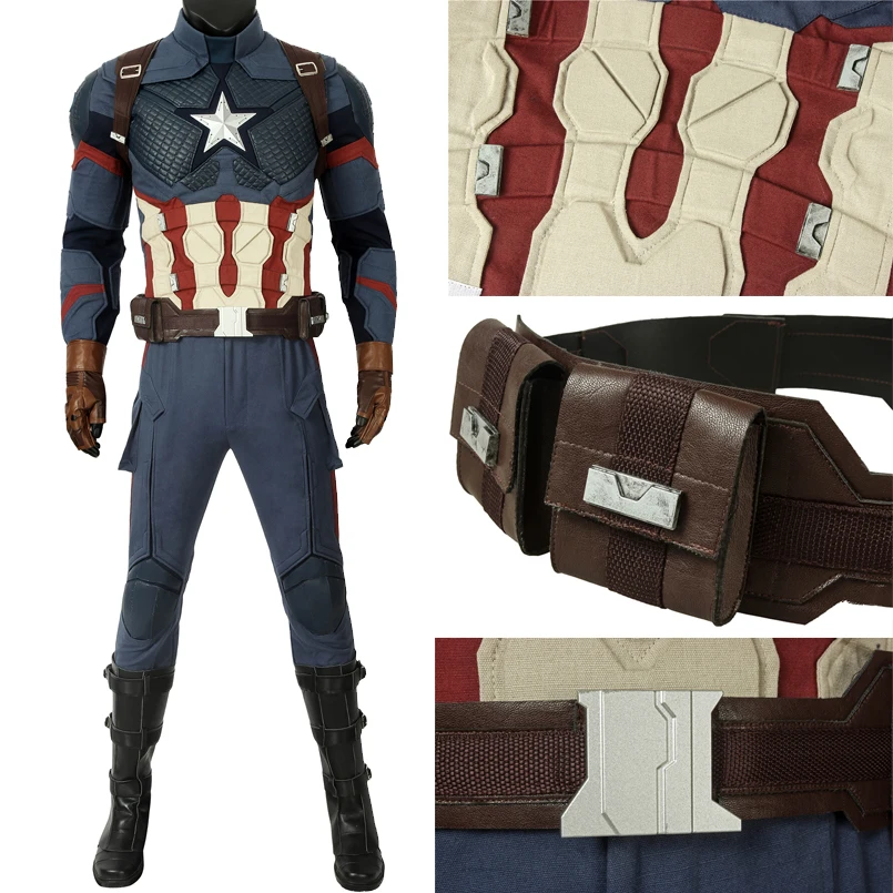 Traje-Cosplay-personaliz-vel-do-Capit-o-Steven-Roupa-de-Super-Her-i ...
