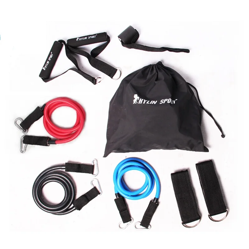 9pcs-set-Men-Latex-Strength-Training-Home-Gym-Fitness-Resistance-Bands ...