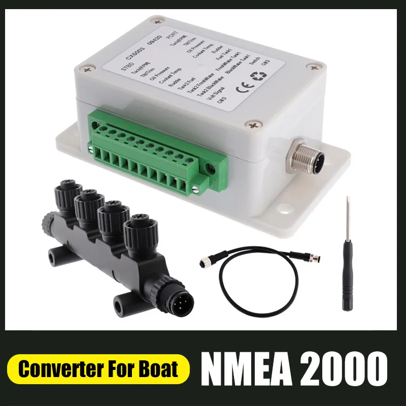 Nmea 2000 Converter Box Convertor Up To 18 Sensors Signal To Nmea2000 ...