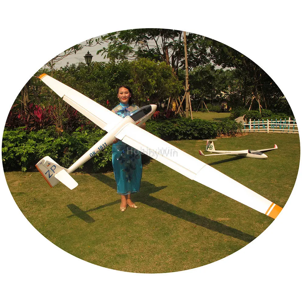 ASW-15 Slope Glider 4000mm Fiberglass Fuselage Wood Wings Optional ...