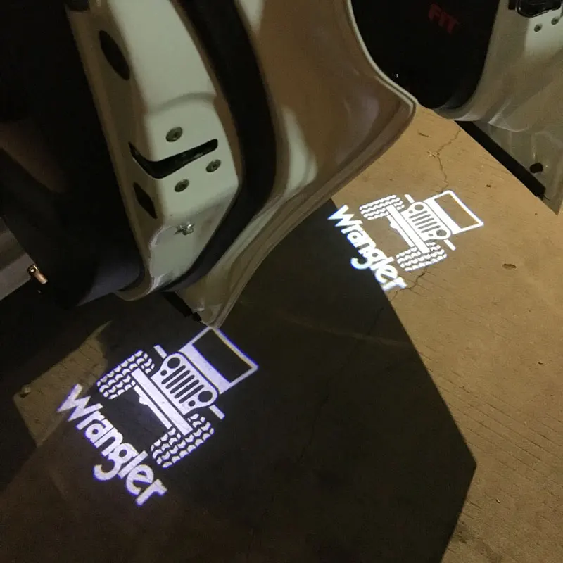 1-2pcs-Car-LED-Courtesy-ghost-shadow-welcome-light-Wrangler-Logo-For ...