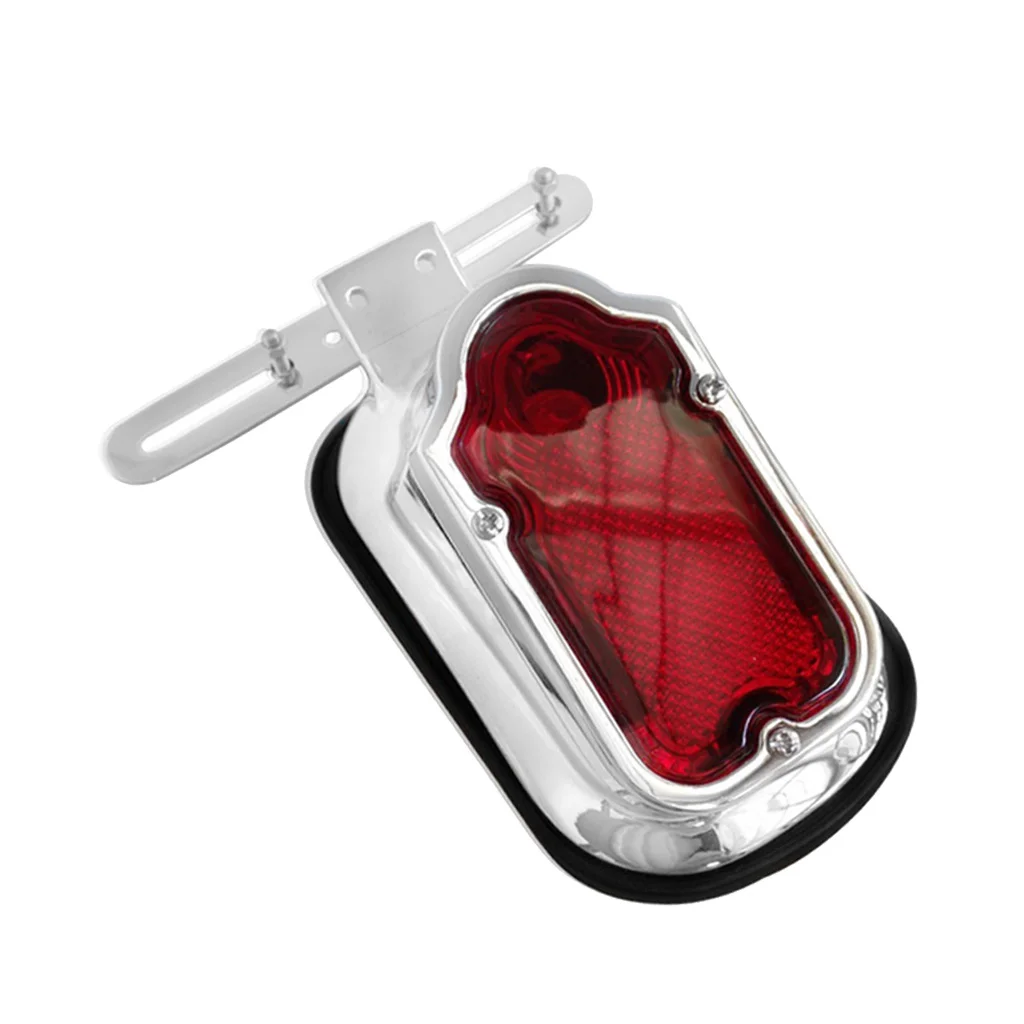 Motorcycle Integrated Brake Tail Light with Turn Signals License Plate ...