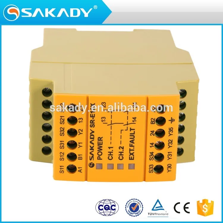 Automatic restart CCC CE TUV Industrial Automatic Safety Relay,Overload ...